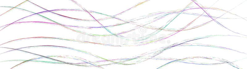 Abstract Background of Wavy Intertwining Lines Stock Vector ...