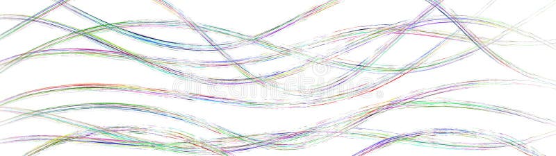 Abstract Background of Wavy Intertwining Lines Stock Vector ...