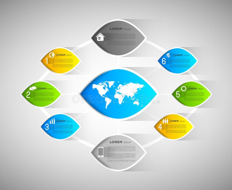 Abstract Background Website Template Stock Vector - Illustration of ...