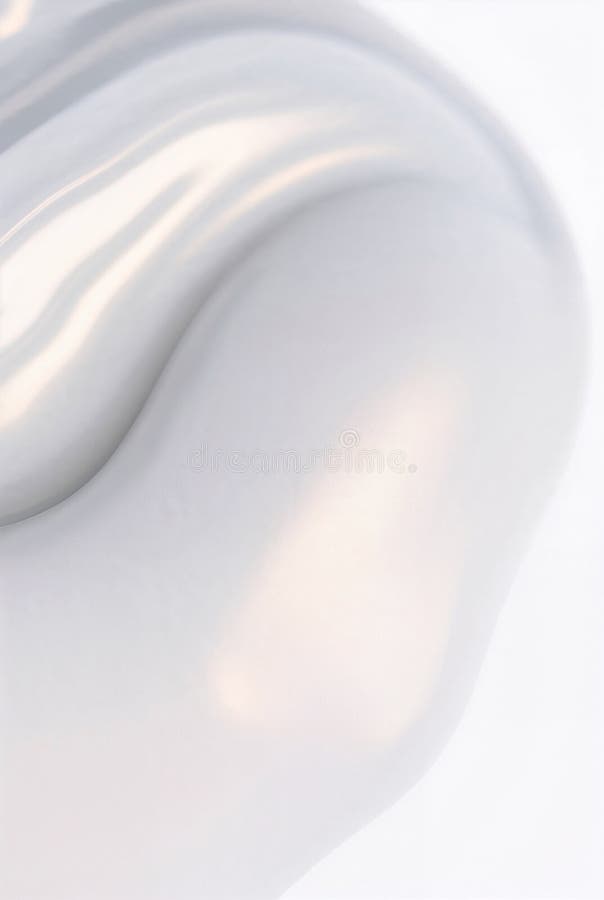 Abstract Background of White Cosmetic Cream Sample Stock Image - Image ...
