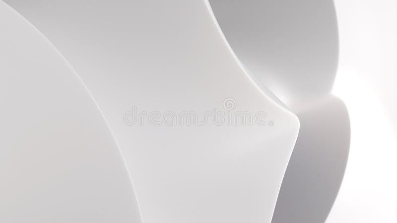 Abstract Background White Curved Stock Illustration - Illustration of ...