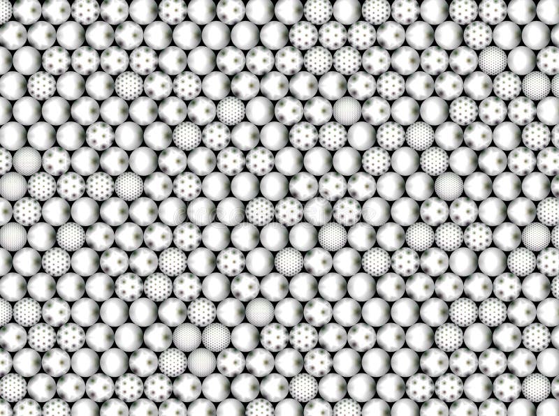 Set of 3d and Balls with a Shadow. Realistic Spheres. Polygonal Ball ...