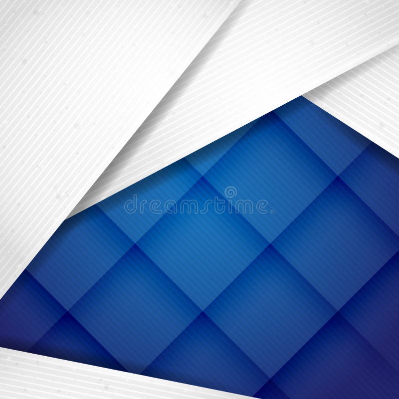 Abstract Background with White Paper Layers Stock Vector - Illustration ...