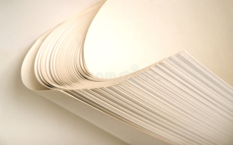 Abstract Background from White Sheets of Paper Stock Image - Image of ...