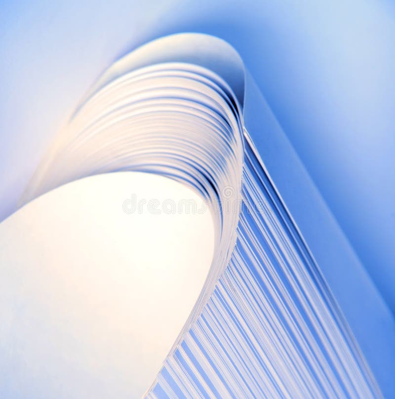 Abstract Background from White Sheets of Paper Stock Illustration ...