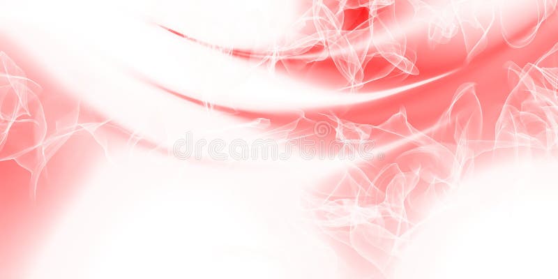 Red and White Smoke Isolated Black Background.Abstract Smoke Mist Fog ...