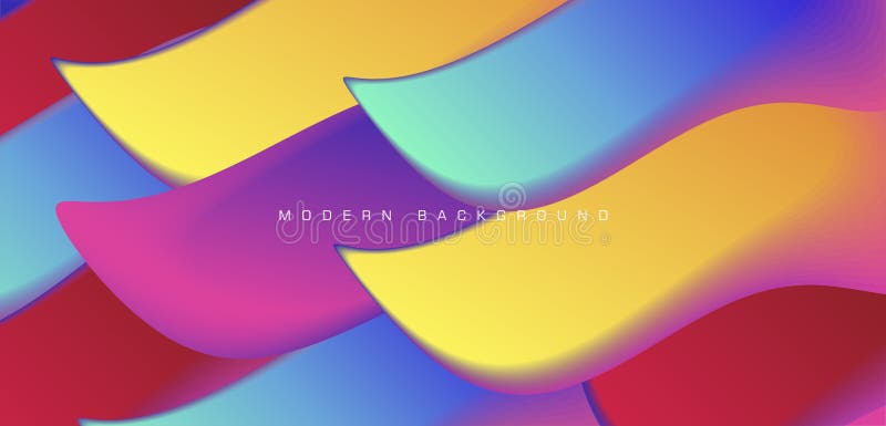 Abstract Background with Wide Paint Strokes Creating Gradient Texture ...