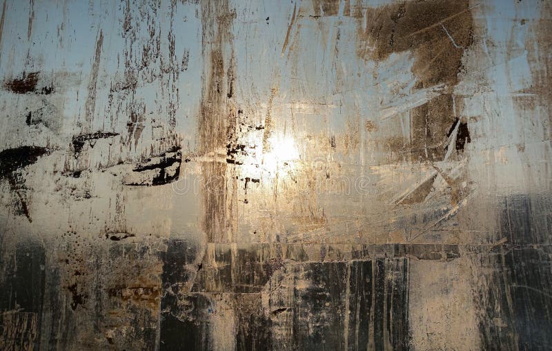 Old Window with a Smeared Crack Stock Photo - Image of frame, facade ...