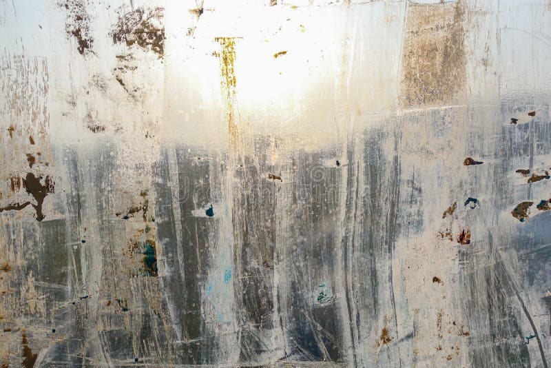 Abstract Background. Window Chaotically Smeared with Paint, Illuminated ...