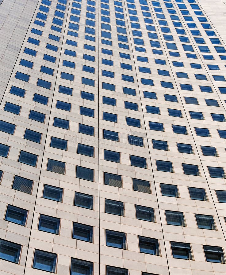 Background of Windows in Modern Building. Skyscrapper Stock Image ...