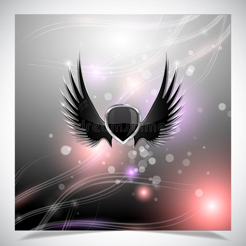 Abstract Background with Wings. Stock Vector - Illustration of club ...