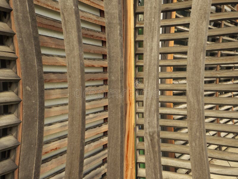 Abstract Background with Wooden Shutter Panels for Wallpaper Stock ...