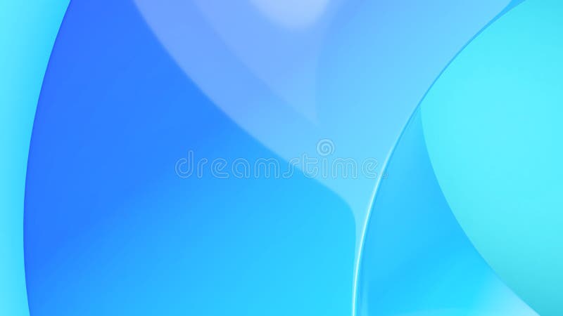 Abstract Background Work. Curved Shape on Blue Color Background Stock ...