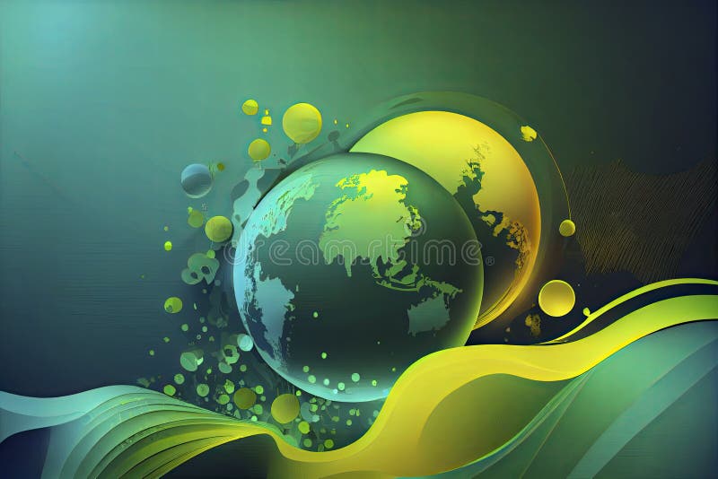 Abstract Background of World Environment Concept and Eco-friendly ...