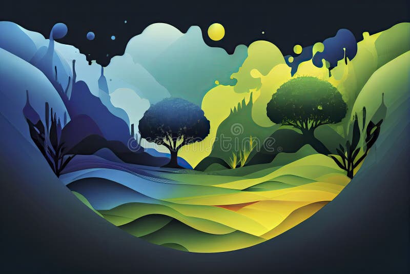 Abstract Background of World Environment Concept and Eco-friendly ...