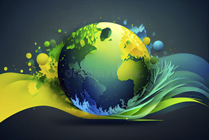 Abstract Background of World Environment Concept and Eco-friendly ...