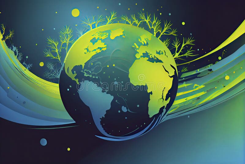 Abstract Background of World Environment Concept and Eco-friendly ...