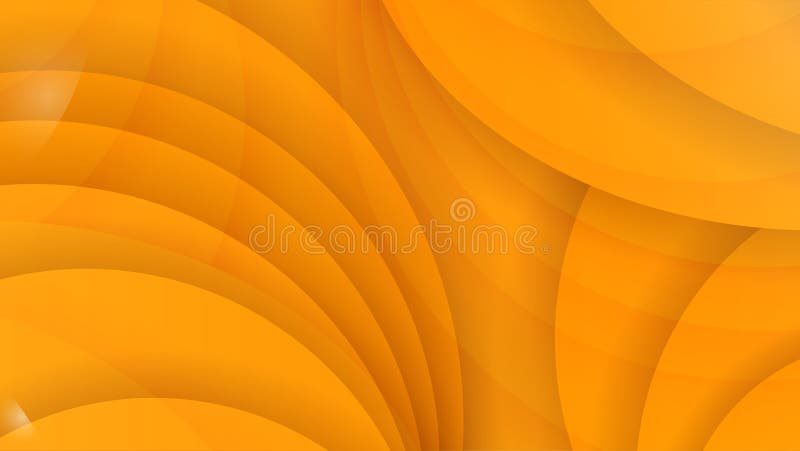Abstract Background of Yellow Color. Curved Lines Stock Vector ...