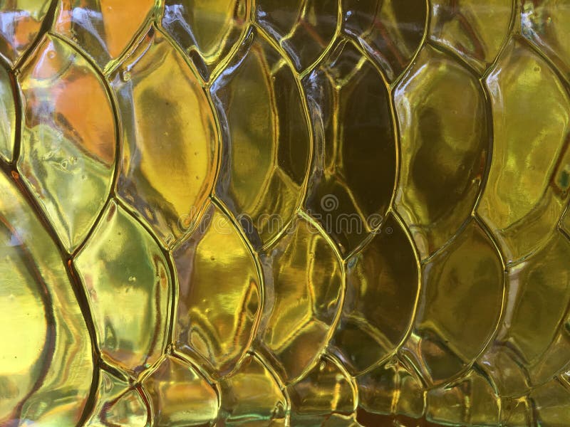 Abstract Background Yellow Color Glass and Light. Stock Image - Image ...