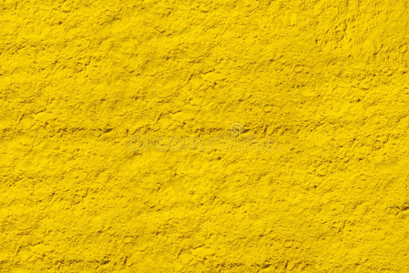 Abstract Background of Yellow Dry Powder Paint. Yellow Classic Pantone ...