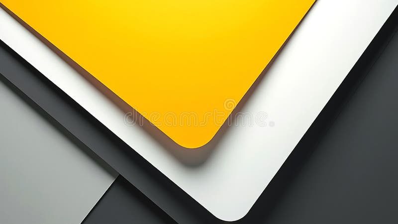 Abstract Background Yellow, Gray and White Colors. Geometric Abstract ...