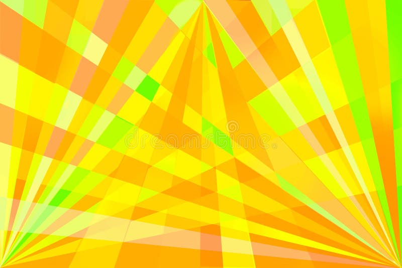 Abstract Background Yellow Retro Geometric Pattern Stock Illustration ...