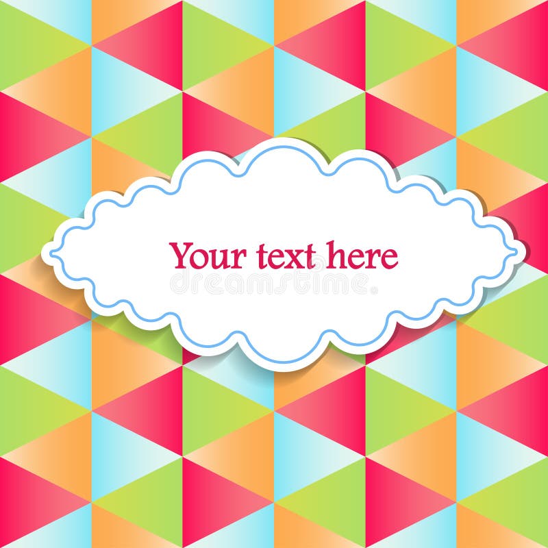 Abstract Triangle Background Text Stock Illustrations – 59,693 Abstract ...