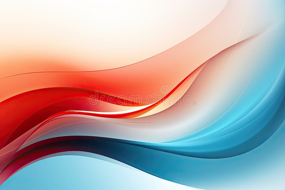 Abstract Backgrounds with Curves of Various Colors Stock Illustration ...