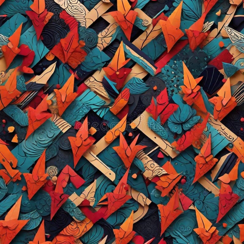 Abstract Backgrounds Featuring Intricate Geometric Shapes and Patterns ...