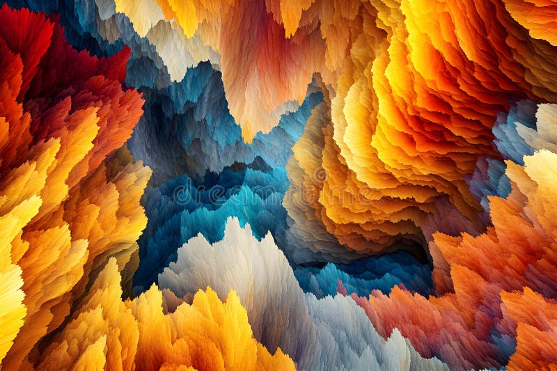 Abstract Backgrounds Inspired by Natural Elements Like Water, Foliage ...