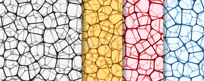 Abstract Backgrounds Set with Nets Stock Vector - Illustration of knot ...