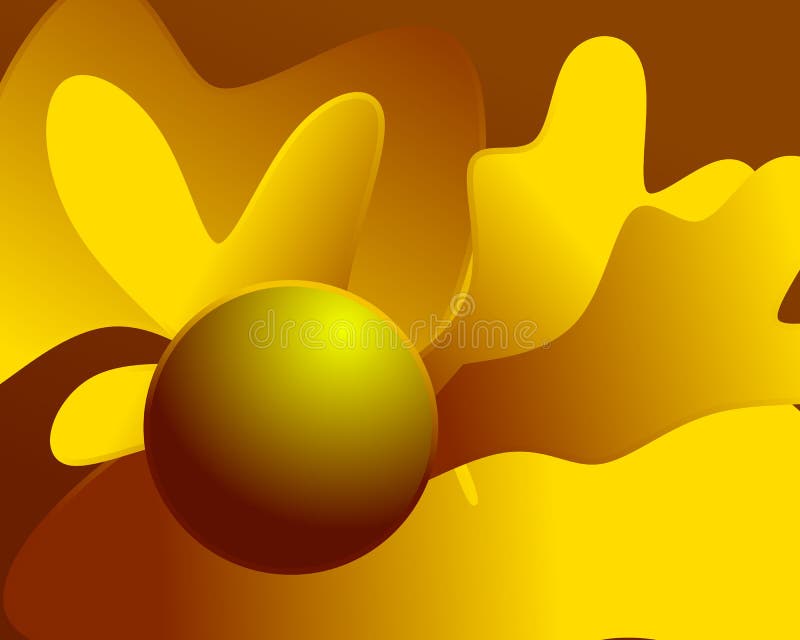 Abstract Backgrounds Yellow Color the Shape of the Image of Circles and ... Abstract Backgrounds Yellow Color the Shape of the Image of Circles and ...