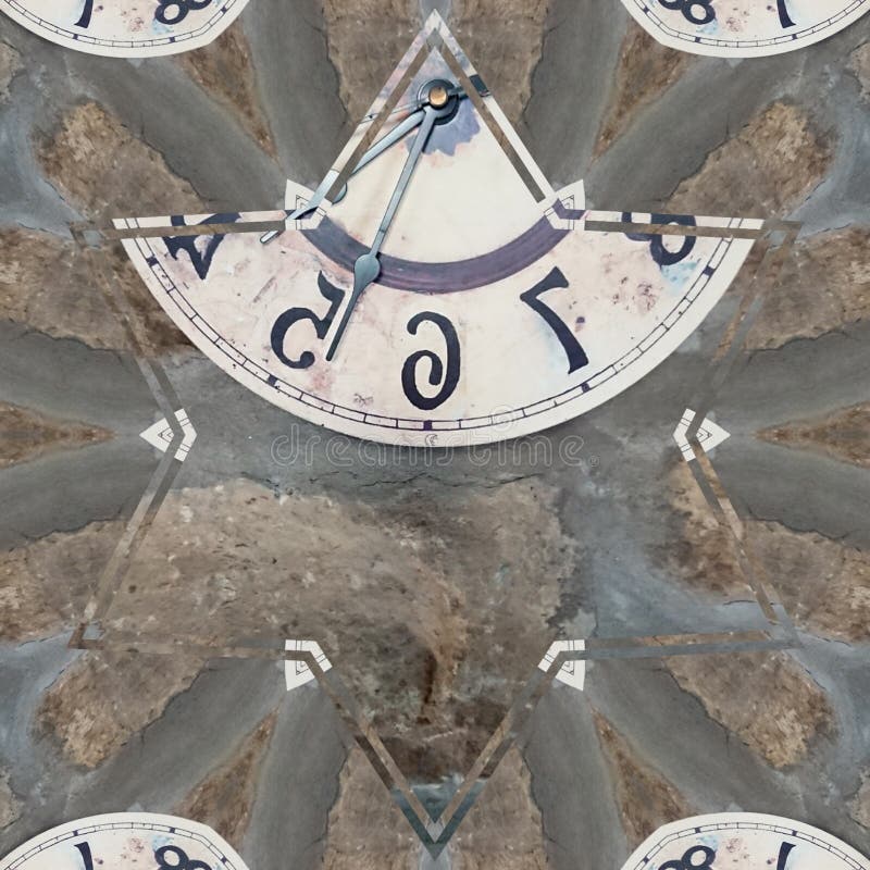 Abstract Backward Time Clock Art Stock Photo - Image of clock, backward ...