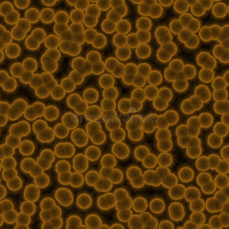 Abstract Bacteria Cells Seamless Texture or Background Stock Photo ...