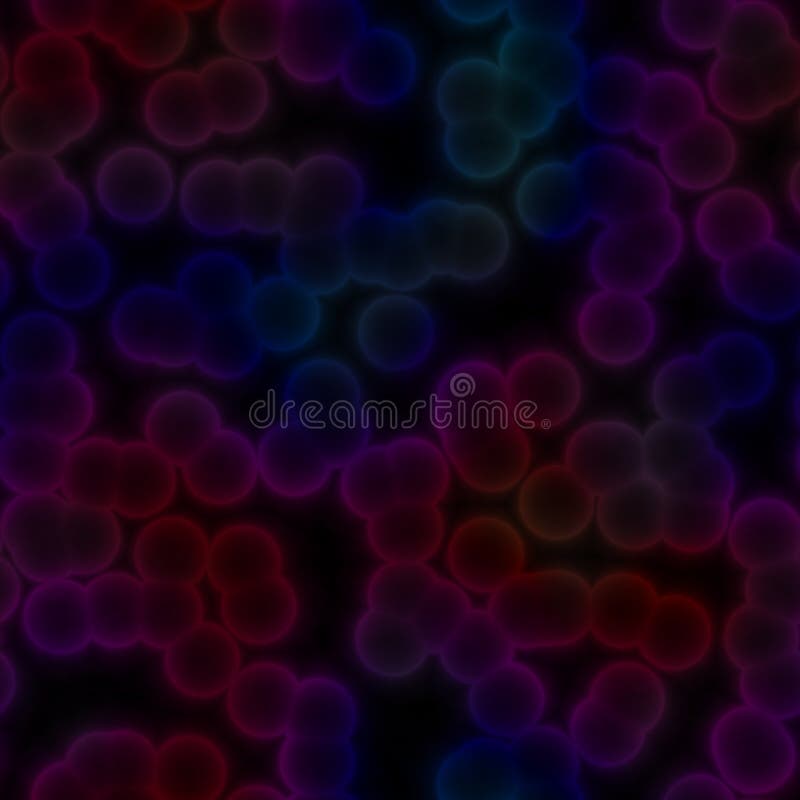 Abstract Bacteria Cells Seamless Texture or Background Stock Photo ...