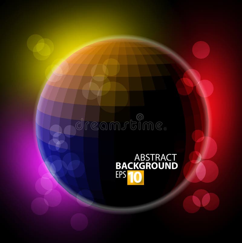Abstract ball stock vector. Illustration of backdrop - 22829255