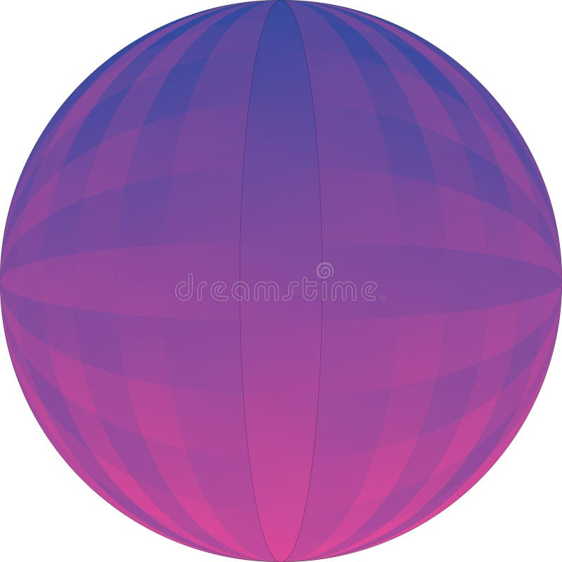 Abstract Ball. Vector Graphics Stock Illustration - Illustration of ...