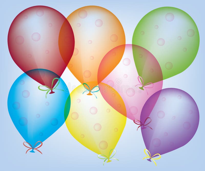 Abstract ballons stock vector. Illustration of helium - 19846941