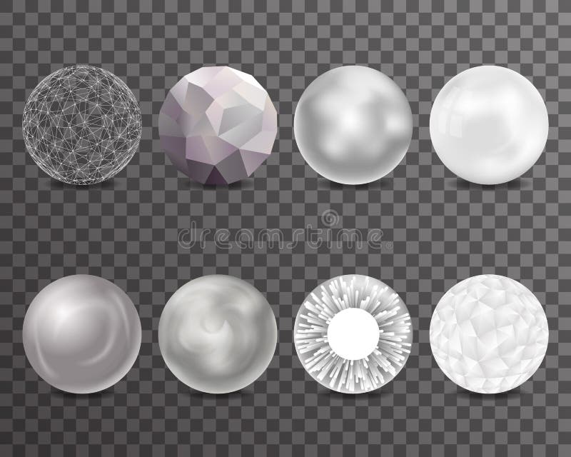 Polygonal Balls Set Stock Illustrations – 107 Polygonal Balls Set Stock ...