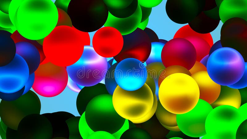 Abstract Balls Geometric Gradient Color Background. for Graphic Design ...