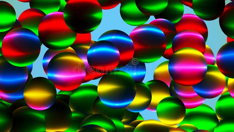 Abstract Balls Geometric Gradient Color Background. for Graphic Design ...