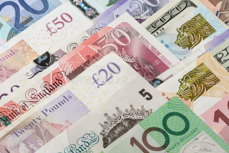 Abstract bank notes stock image. Image of cost, economy - 109263881