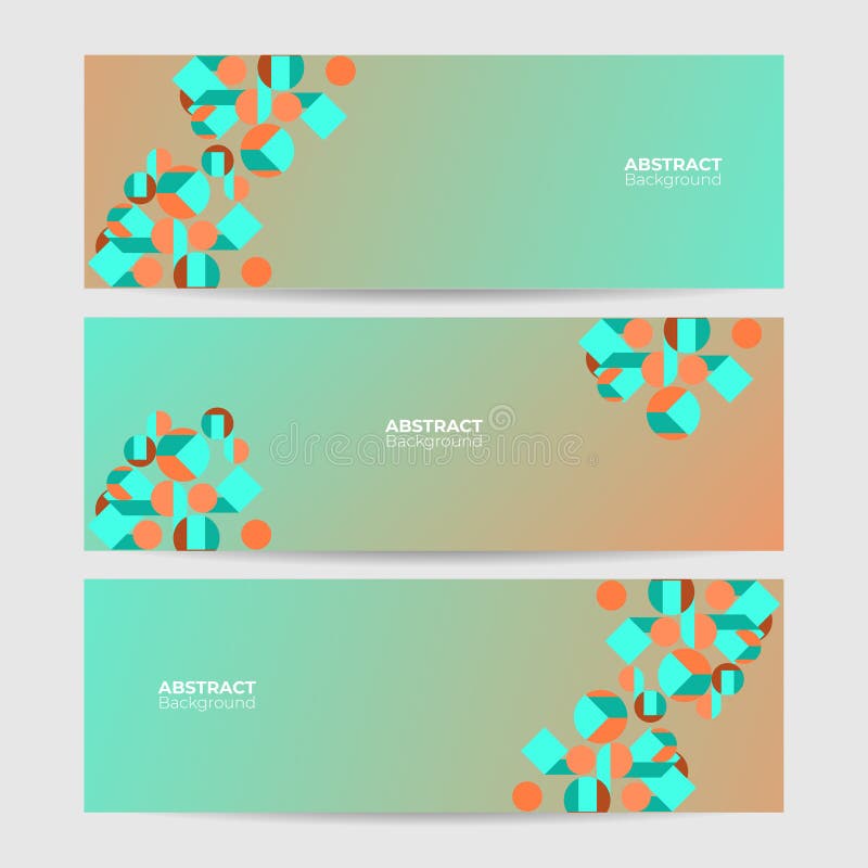 Abstract Banner Background. Vector Abstract Graphic Design Banner ...