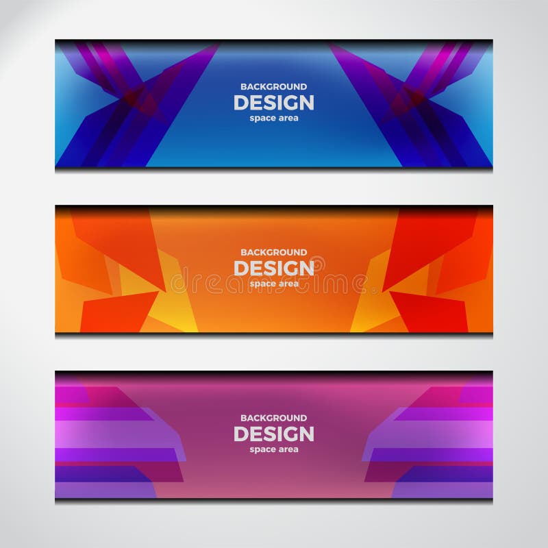 Abstract Banner Background for Website Headers and Advertising Design ...