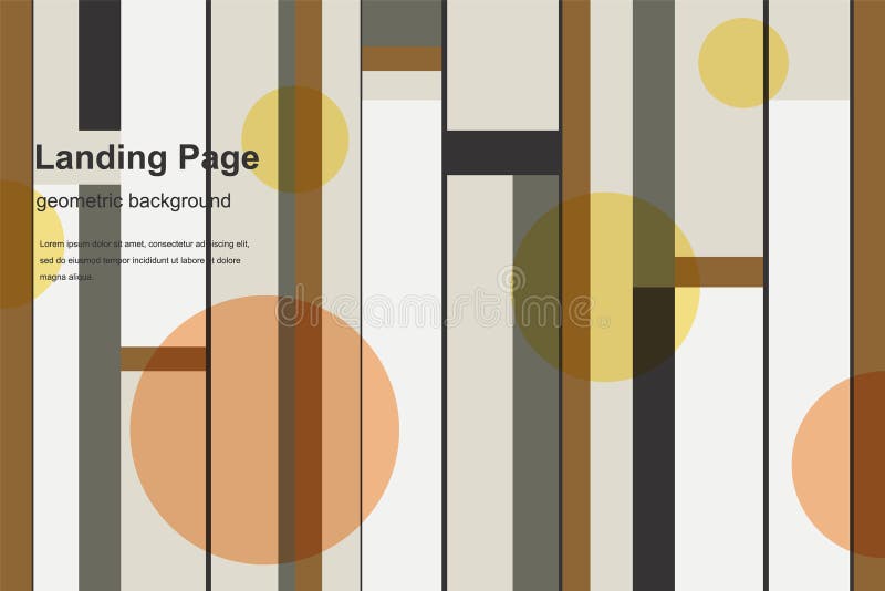 Abstract Banner Design Element. Vector Overlay Colorful Spotty Pattern ...