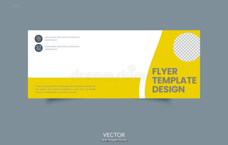 Abstract Banner Design Web Template Set Horizontal Header Web Banner