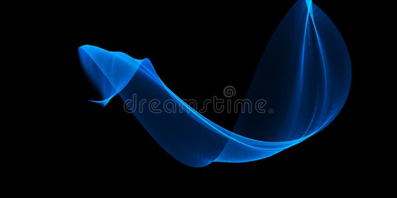 Abstract Banner with Flowing Waves Design Stock Vector - Illustration ...