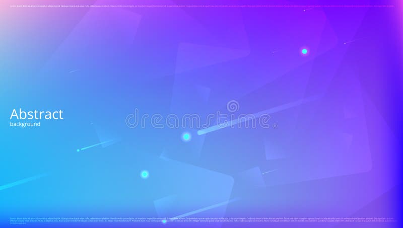Abstract Banner with Gradient Shapes and Blur Background with Dark Neon ...