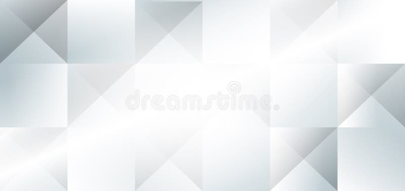 Abstract Banner Web White and Gray Geometric Square Overlapping ... Abstract Banner Web White and Gray Geometric Square Overlapping ...