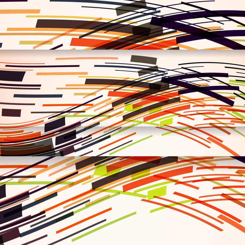 Abstract Banner for Your Design. Stock Vector - Illustration of ...